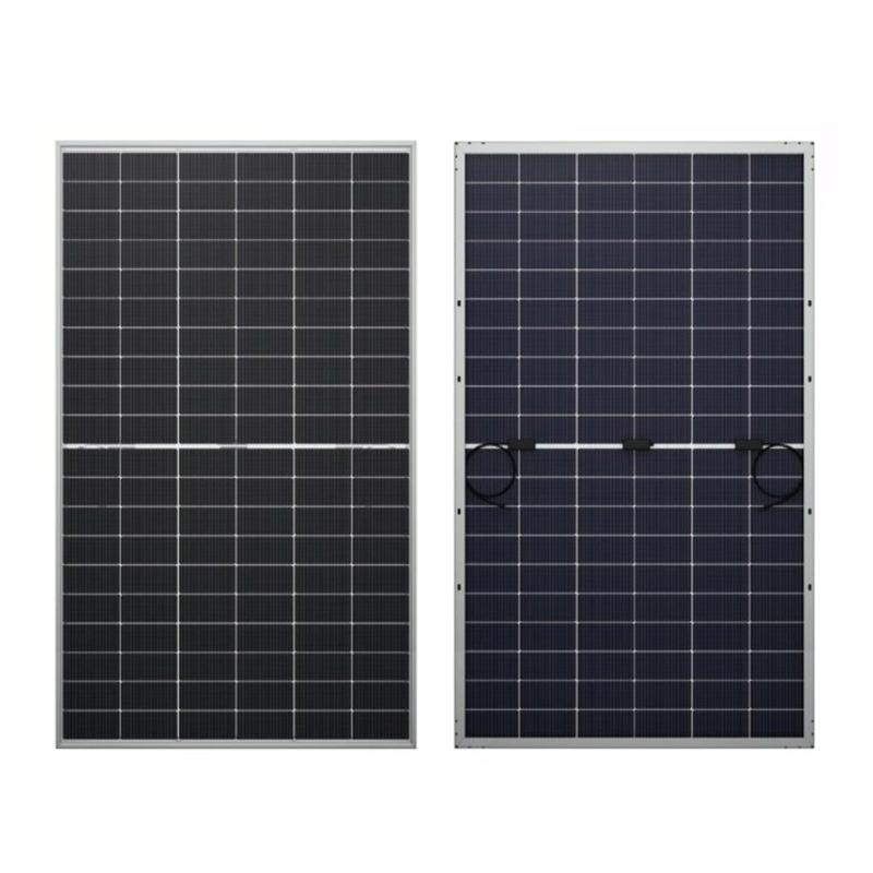 Wholesale 460W-480W TOPCon Silver Frame Bifacial Dual Glass Solar ...