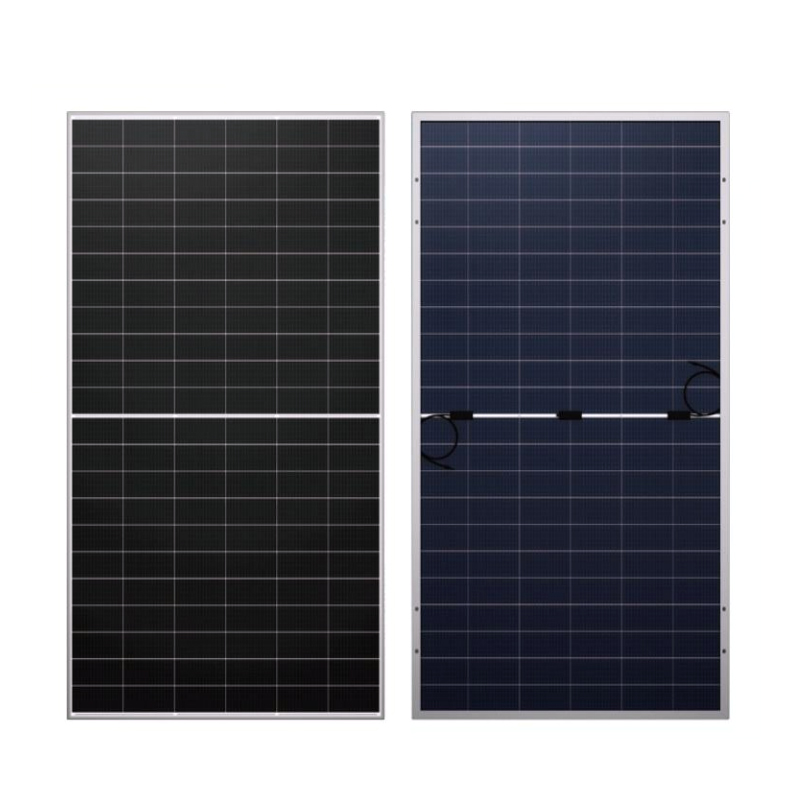 Wholesale 695W-715W Bifacial HJT Half Cell Double-glass Solar Module ...